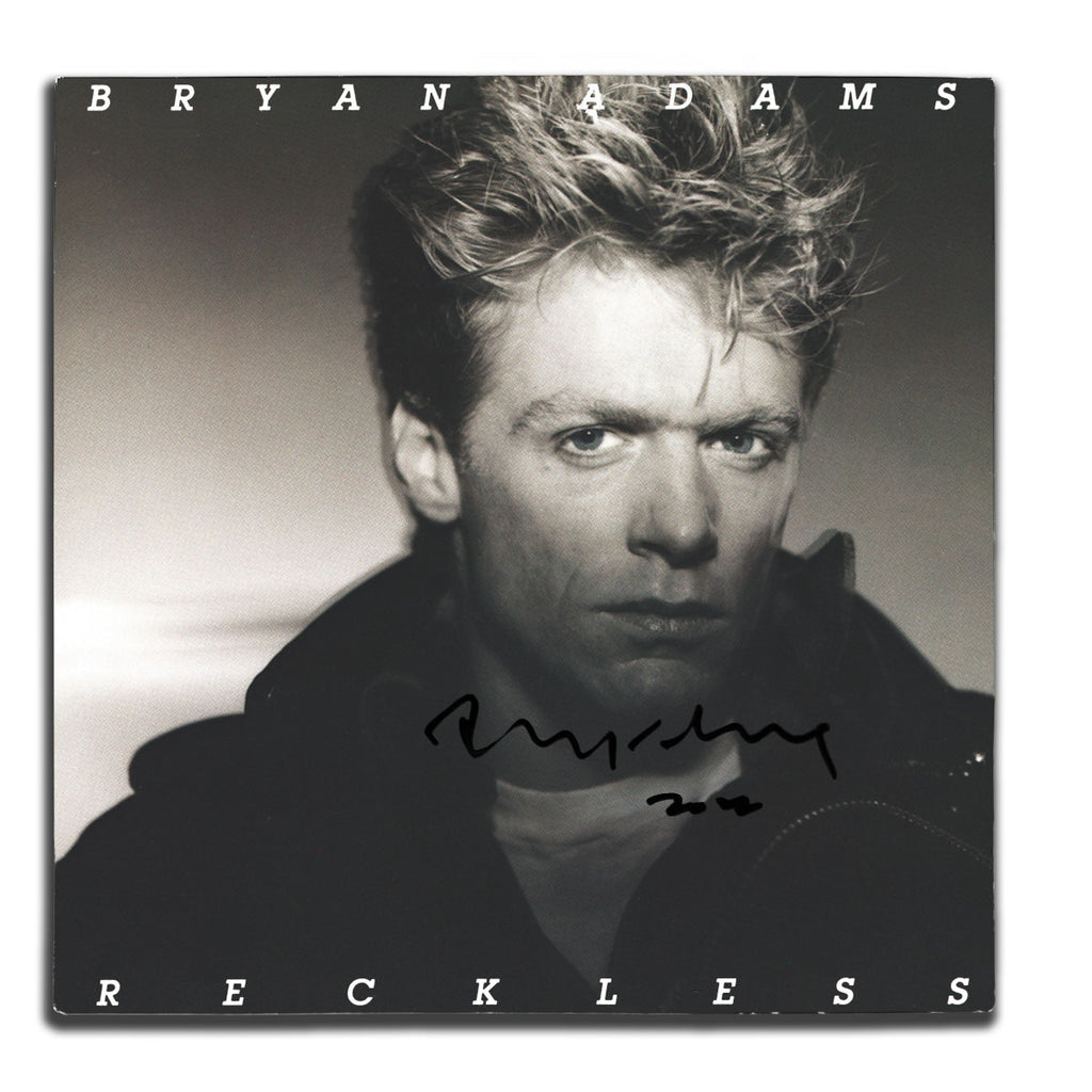 Bryan Adams Signed RECKLESS Autographed Vinyl Album LP
