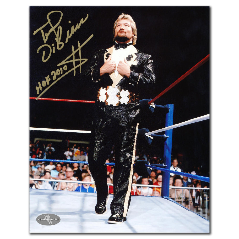 Ted DiBiase WWE Wrestling SATURDAY NIGHT'S MAIN EVENT Autographed 8x10