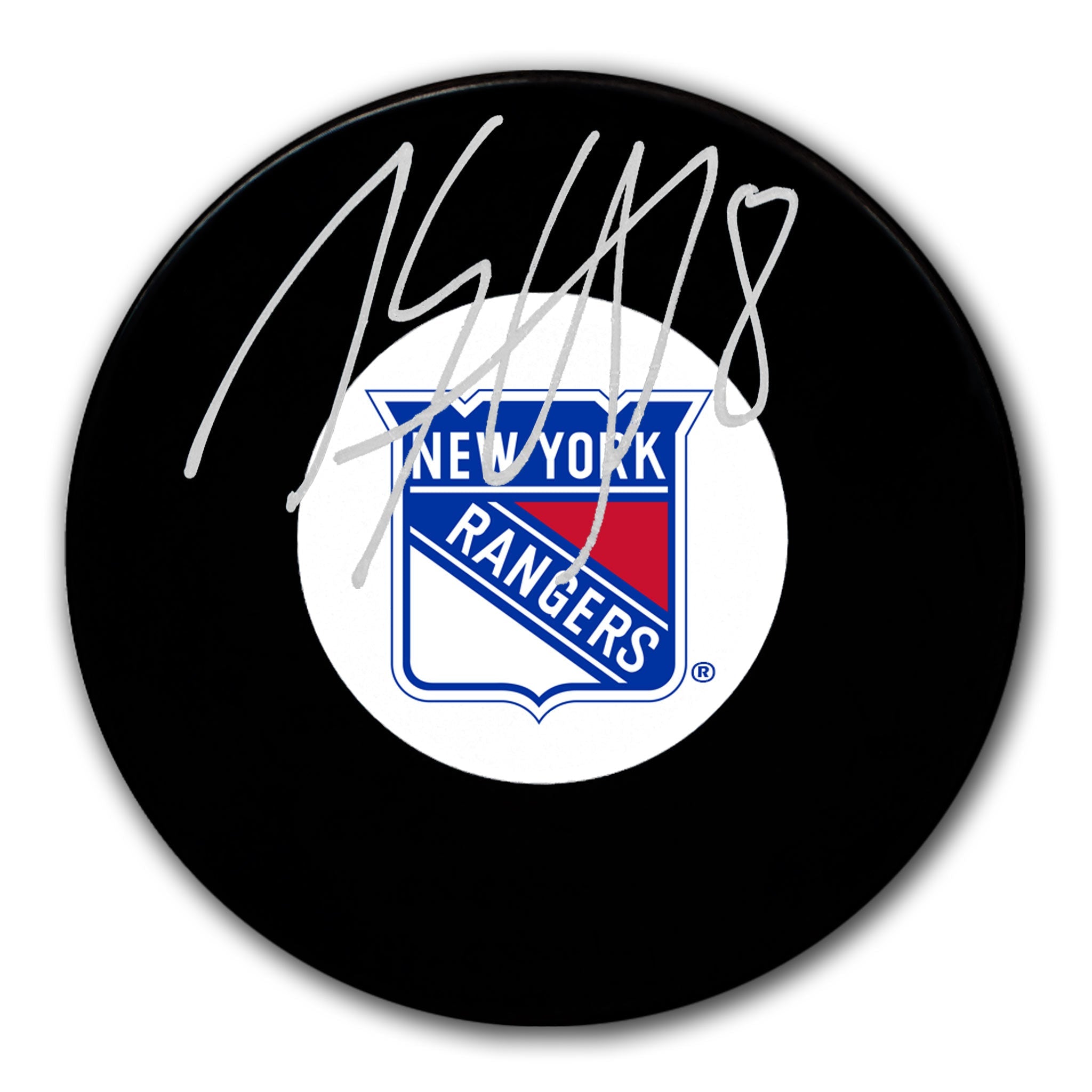 Brandon Prust New York Rangers Autographed Puck